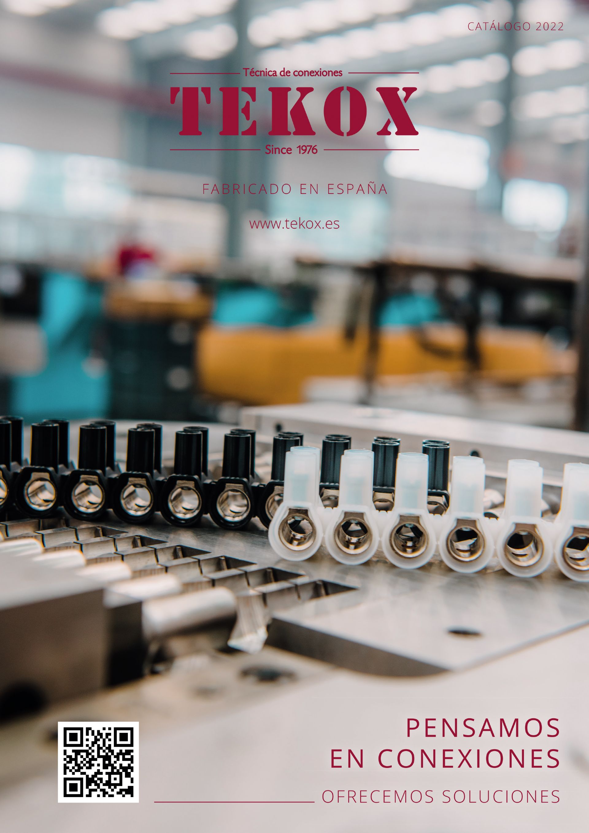 Catálogo productos Tekox, conectores eléctricos baja tensión